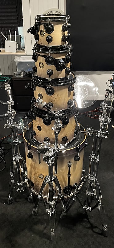 DW Collectors series exotic 2001 - Mapa burl 9000 hardware | Reverb