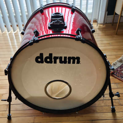dDrum Diablo Punk 4 Pce Shell Kit Candy Apple Red Sweden | Reverb