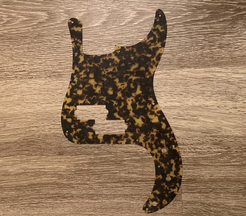 Warmoth Precision bass 2022 Yellow Tortoise pickguard | Reverb