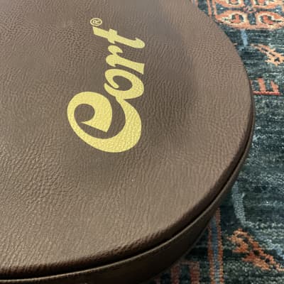 Cort Masterpiece Series Modern Black Acoustic-Electric Guitar | Reverb