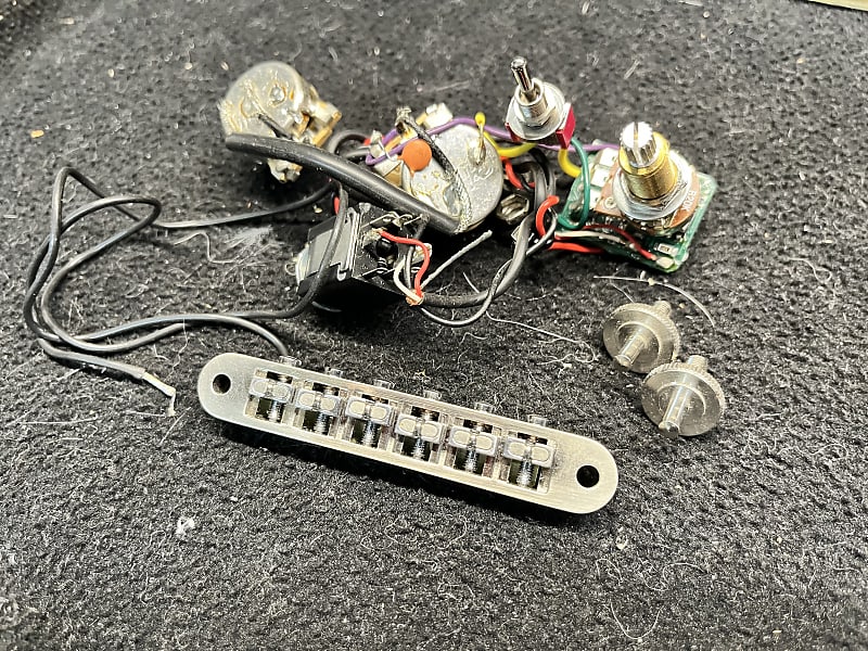 Gibson Custom Shop Slash Piezo bridge assembly 2006 | Reverb