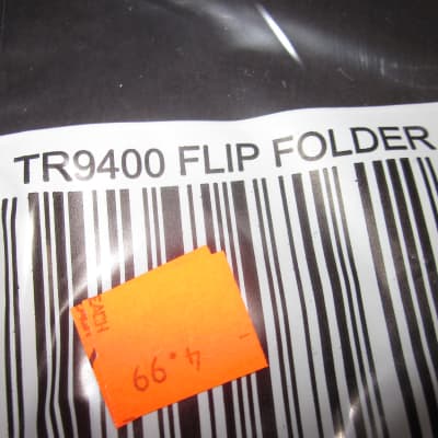 Trophy Music Flip Folder TR9400 Black | Reverb