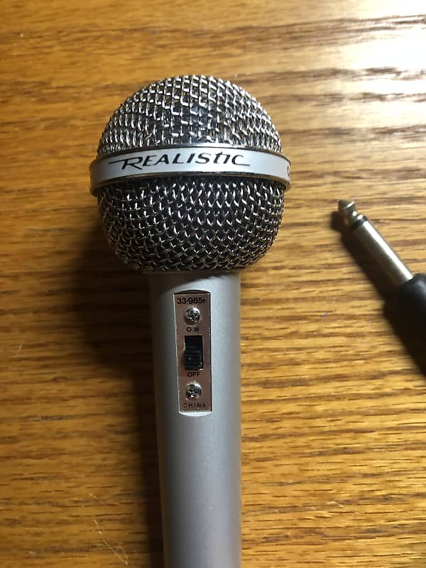 Realistic Highball 2 Omnidirectional Microphone, 600 Ohm | Reverb