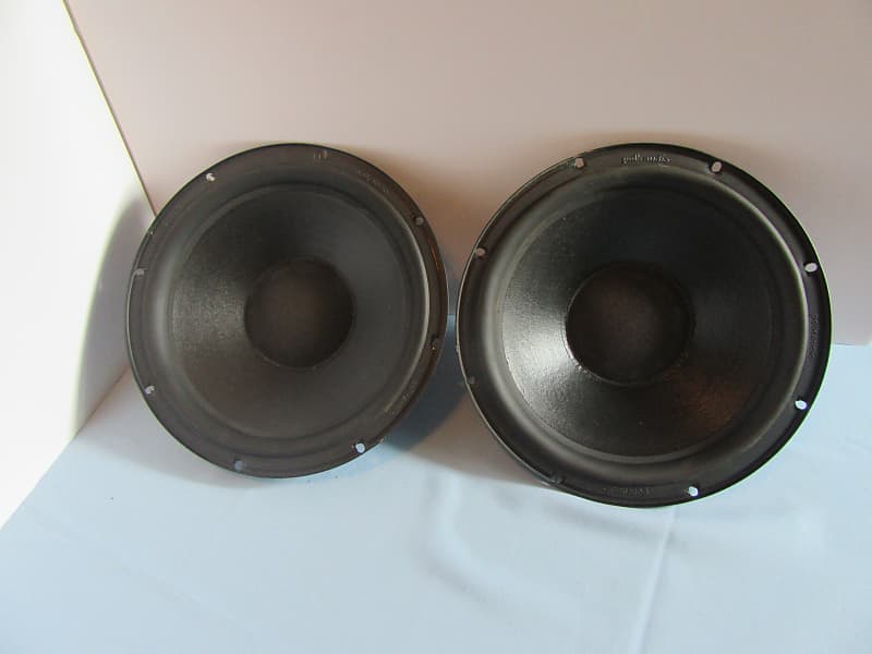 Vintage Polk Audio 10" Speakers (Pair) - 100W 1990s Model 10A | Reverb