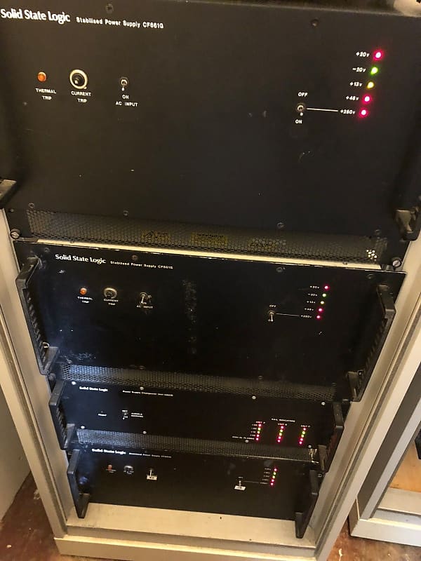 2 SSL Solid State Logic Console Power Supplies 4000 E/G+ with | Reverb