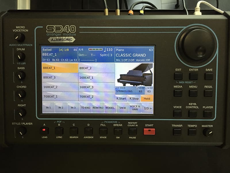 Ketron SD40 Arranger Module - (AjamSonic Version) | Reverb