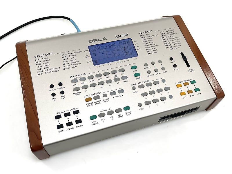 Orla XM-400 arranger module silver | Reverb