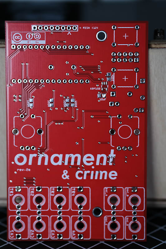 mxmxmx Ornament & Crime - Red PCB (rev.2e) | Reverb