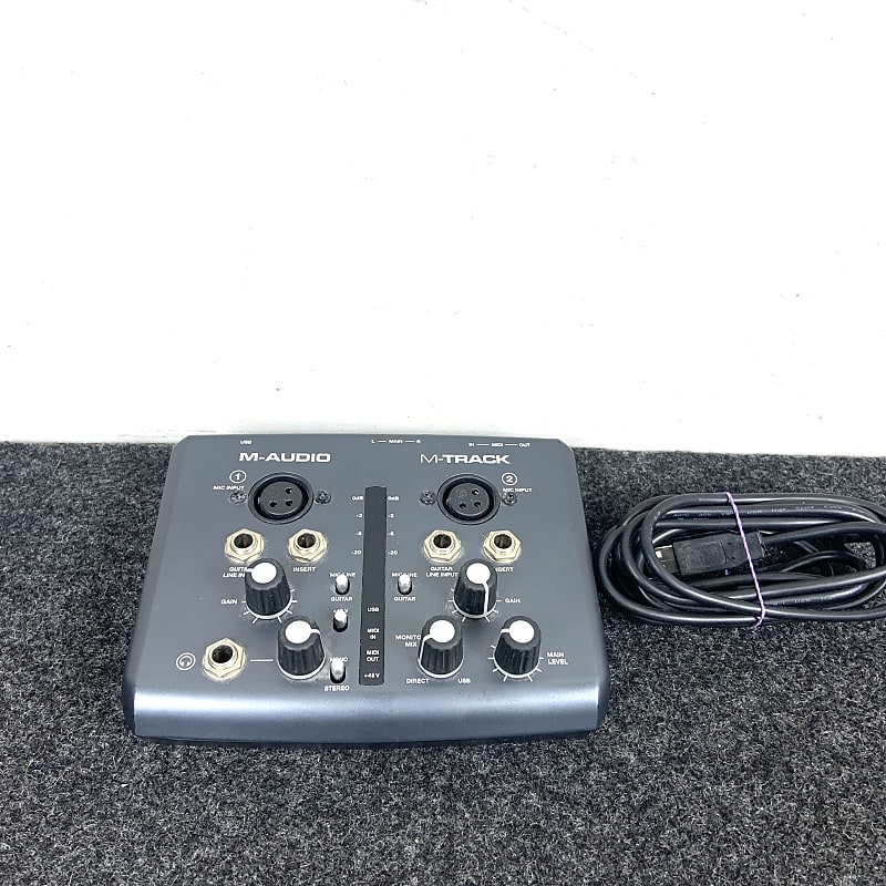 M-Audio M-Track Plus USB Audio Interface | Reverb