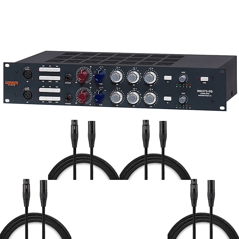 Warm Audio WA273-EQ 2-Channel Mic/Line/Instrument Preamp, | Reverb