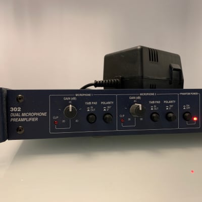 Pair Symetrix 302 Dual Mic Preamp - 4 preamps total | Reverb