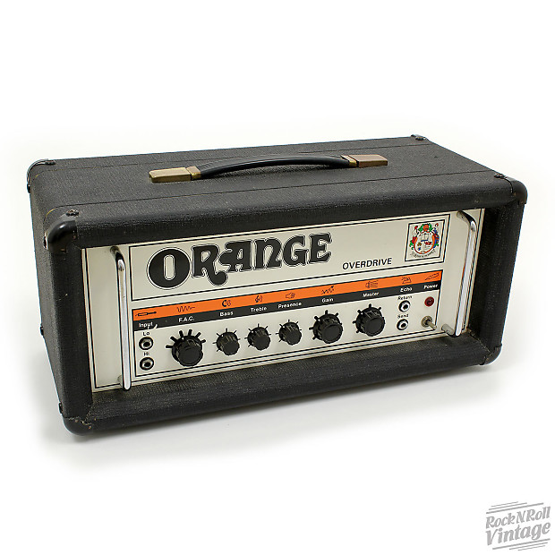 1976 Orange Overdrive 120 | Reverb