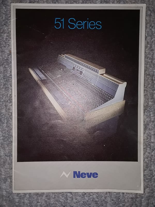 Neve 51 Series Brochure | Reverb