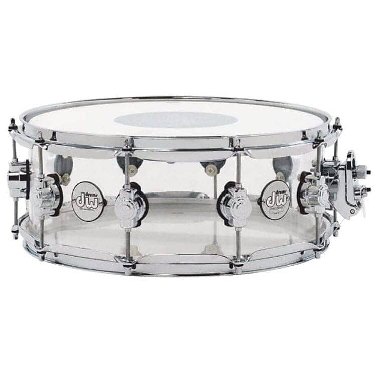 DW Design Series Acrylic 5.5x14" Snare Drum | Reverb Australia