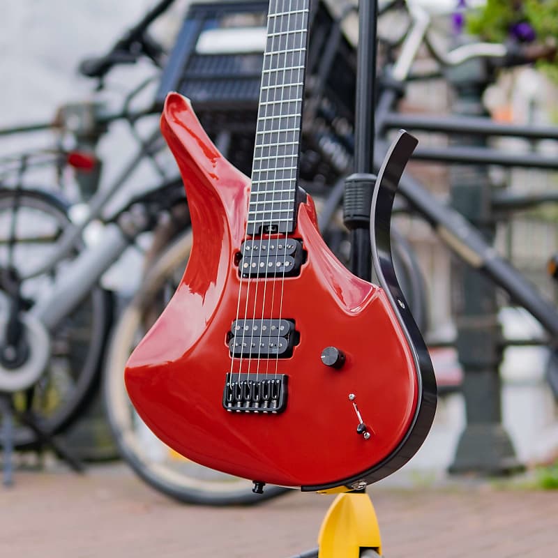 Dean Gordon Guitars Virtus 6 in Cinnabar Red | Reverb