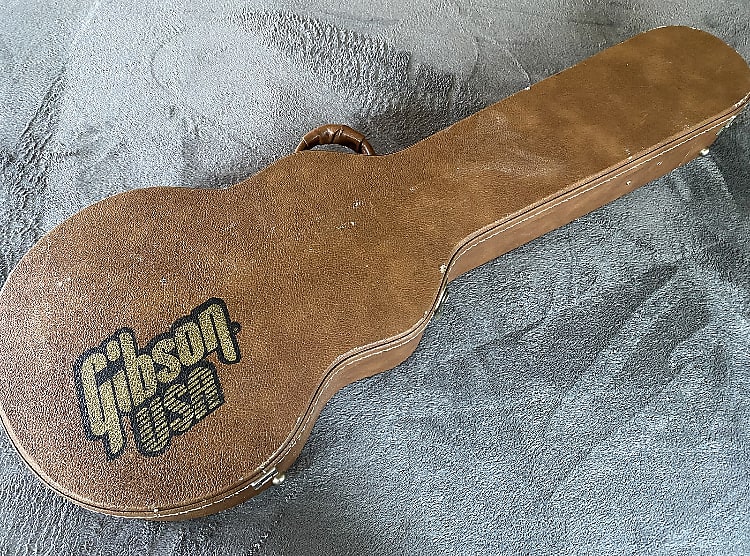 Gibson Les Paul Hard Shell Case with Pink Lining and Shroud | Reverb