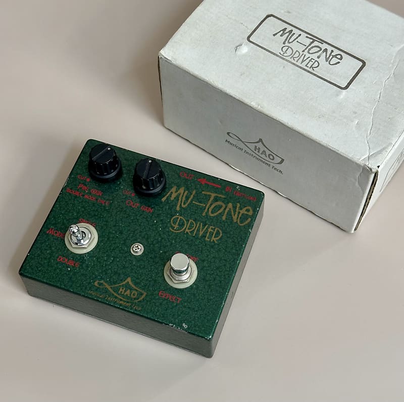 HAO Mu-tone Driver Rare Japanese Plexi overdrive | Reverb