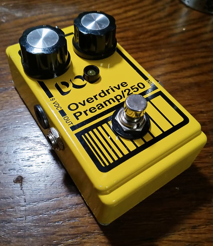 DOD 250 Reissue w/Mods 90's Yellow | Reverb