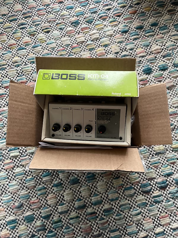 Boss KM-04 Micro Mixer 1980s | Reverb