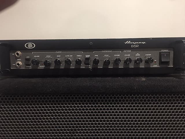 Ampeg B5R 500W Rackmount Bass Amp Head and cabs | Reverb