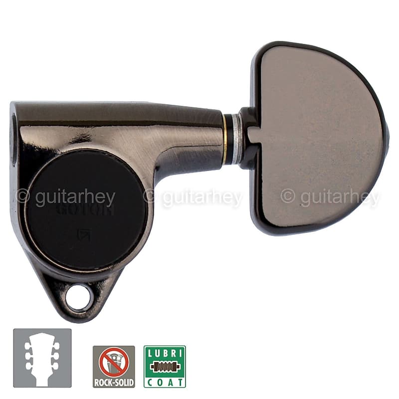 NEW Gotoh SG301-20 Tuners L3+R3 Tuning Keys Grover Style 3X3 | Reverb