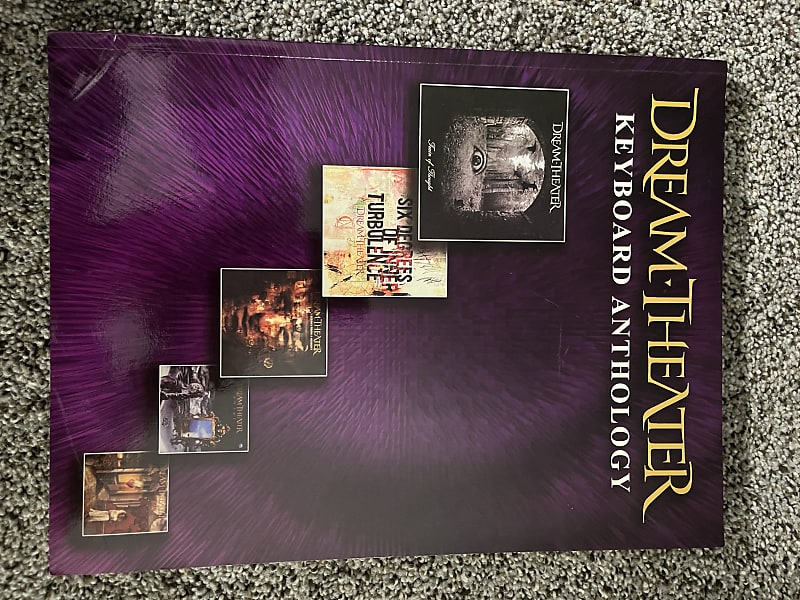 Keyboard Dream Theater Keyboard Anthology Book | Reverb