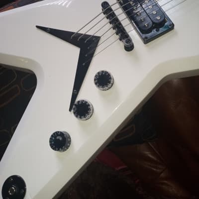 Dean Dime Razorback 2011 White explorer style dimebag Darrell | Reverb