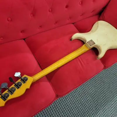 AXL Reliced PJ Style Bass Natural | Reverb