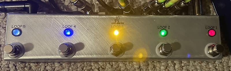Loop Master 5 Loop Switch 2024 - Silver | Reverb