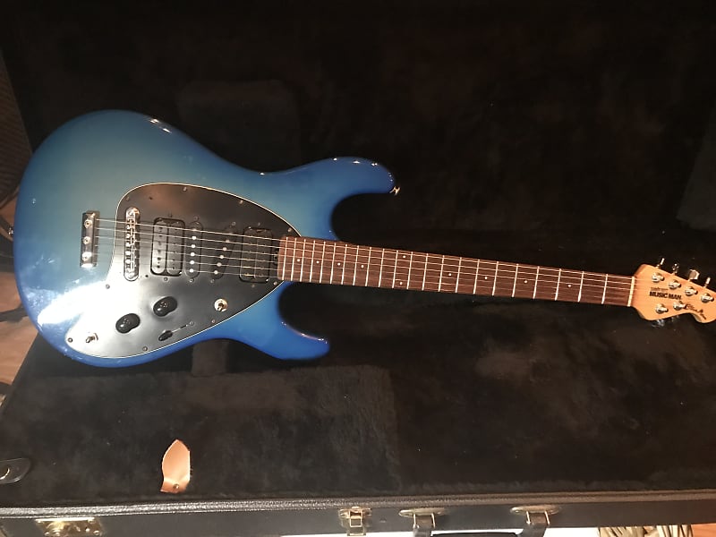 Music Man Steve Morse Signature Modell von 1993 mit Koffer | Reverb