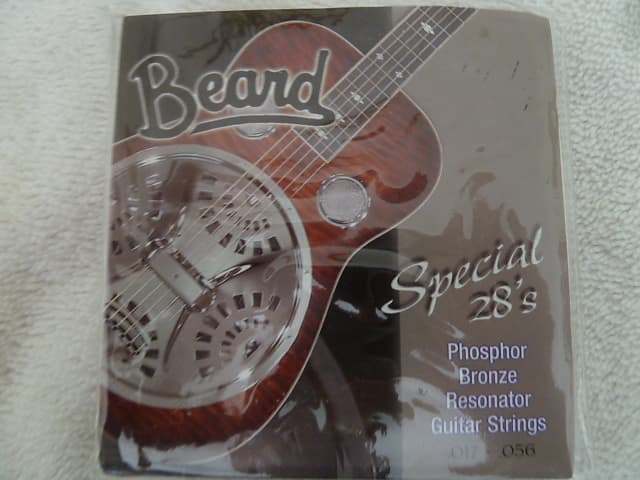 Paul Beard Special 28's Phosphor Bronze Resonator Strings | Reverb