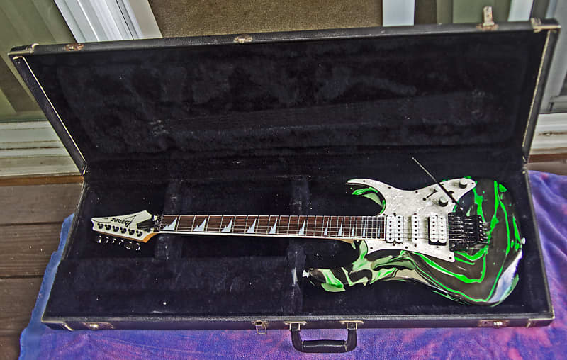 Ibanez RG/Jem Swirl Super Strat W/H.S.C | Reverb