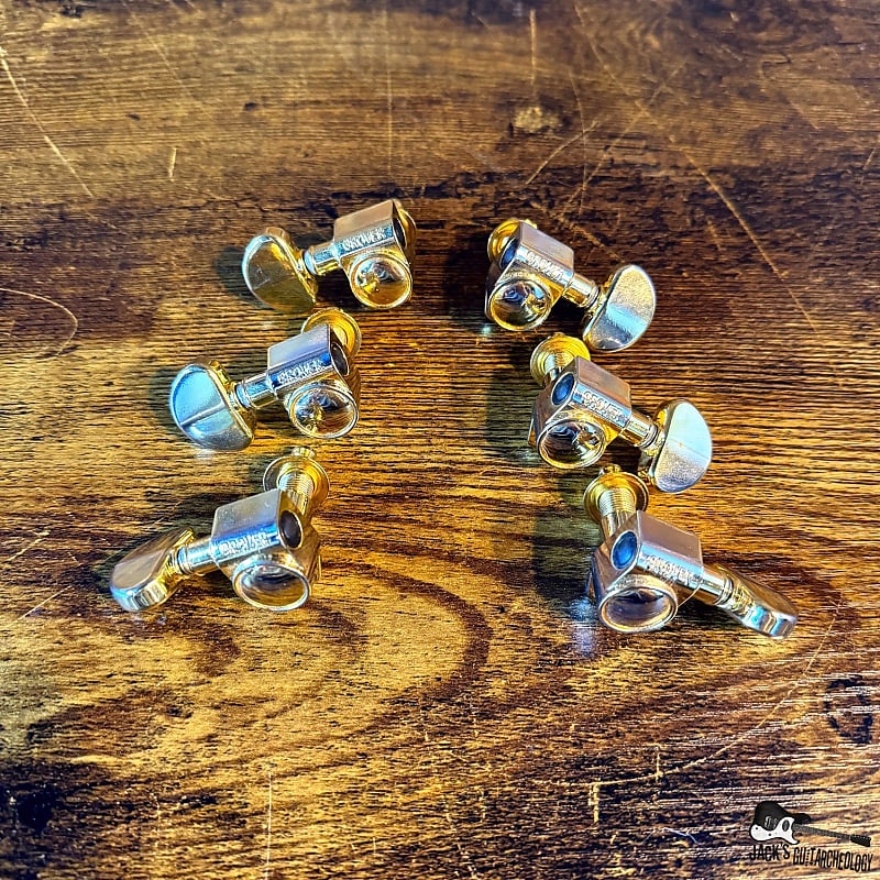 Grover 3x3 10mm Tuners (2020s - Gold) | Reverb