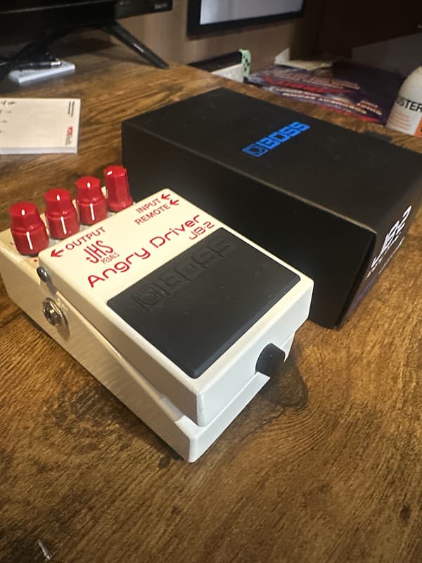 Boss JB-2 JHS Angry Driver 2017 - Present - White/Red | Reverb