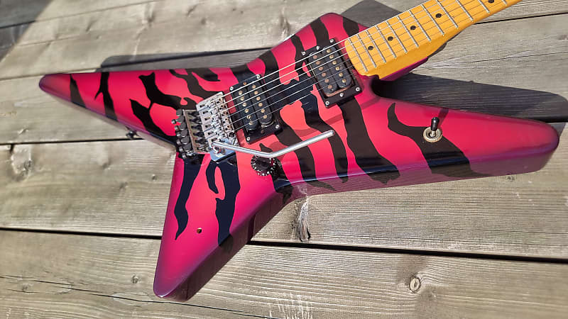 ESP Random Star 48th street custom shop Late 80ies - Tiger | Reverb