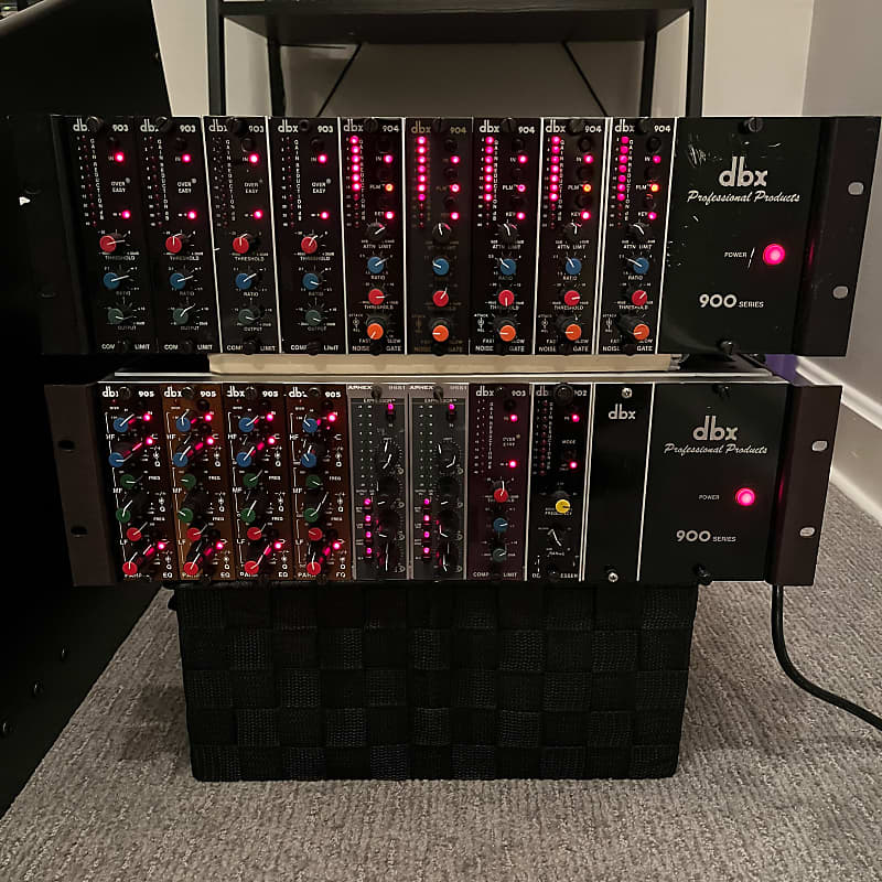 DBX and Aphex 900 series 902 de esser, 903 compressors, 904 | Reverb
