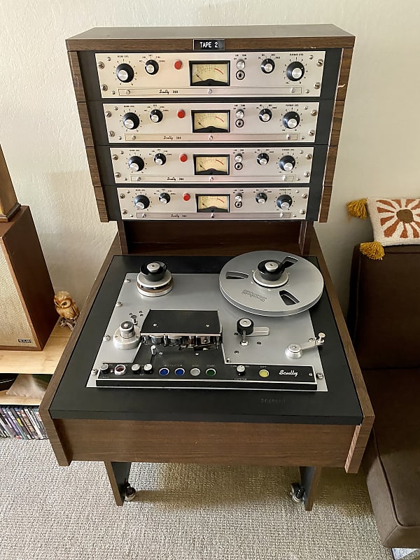 Vintage ‘60s Scully 280 1/2” 4-track reel to reel tape | Reverb