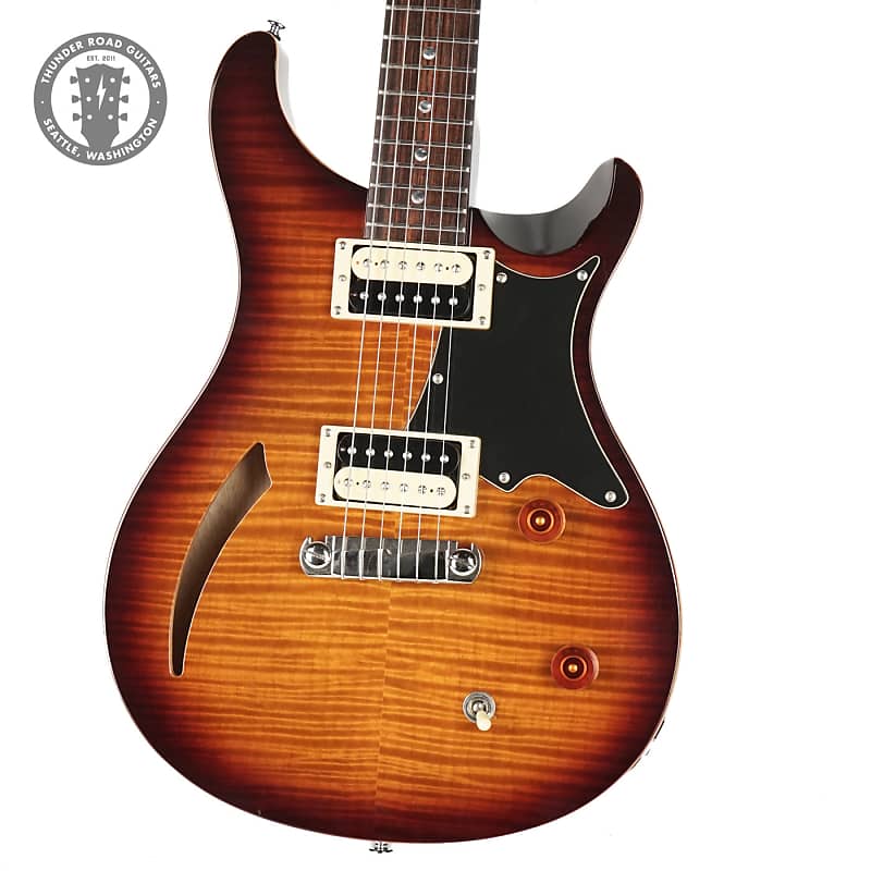 2012 PRS SE Custom 22 Semi Hollow Sunburst | Reverb