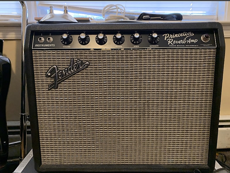 Fender Princeton 65 Reissue Black | Reverb