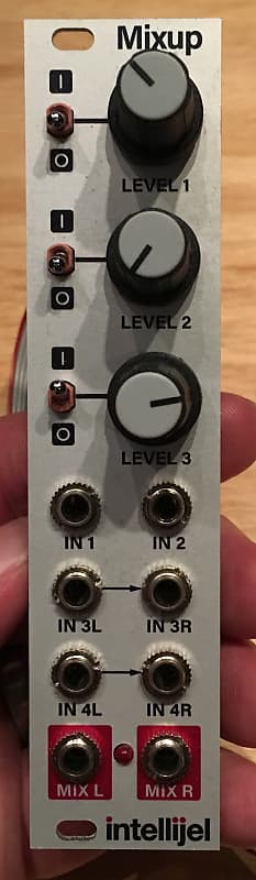 Intellijel Mixup 6HP Stereo Mixer - FREE SHIPPING | Reverb