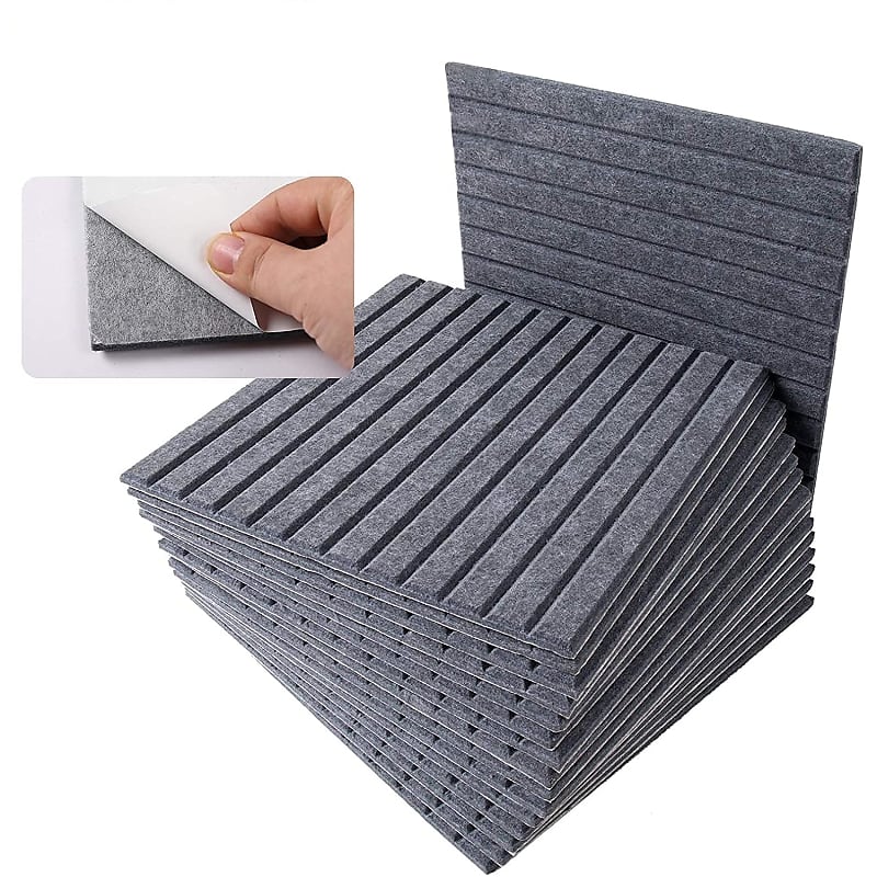 16 Pcs Professional Soundproof Board,Acoustic Board,Acoustic | Reverb