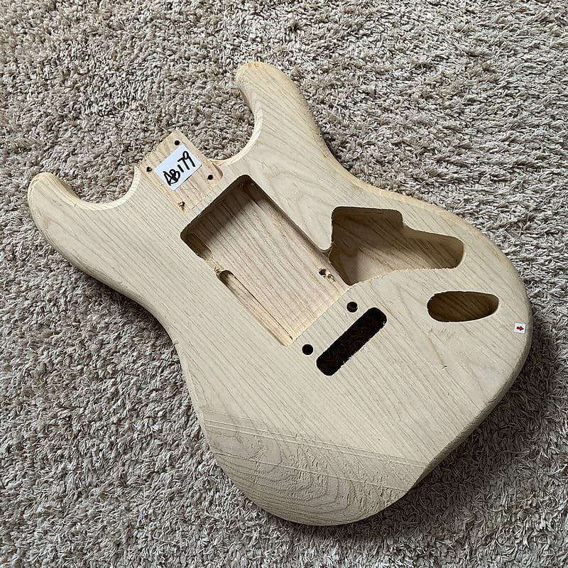 DIY Unfinished Custom Alder Wood Stratocaster Strat | Reverb Australia