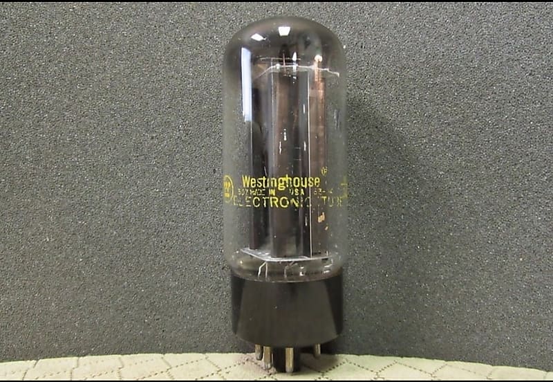 Westinghouse 5U4GB Black Plate Rectifier Tube 1966 | Reverb