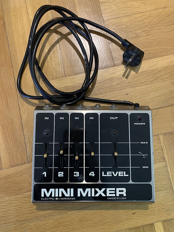 Electro-Harmonix Mini Mixer 80s - Black (rare) | Reverb