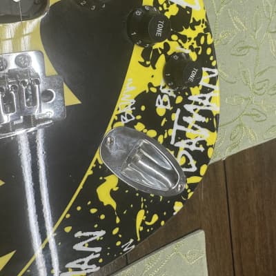 Six Flags BatMan Electric Guitar | Reverb