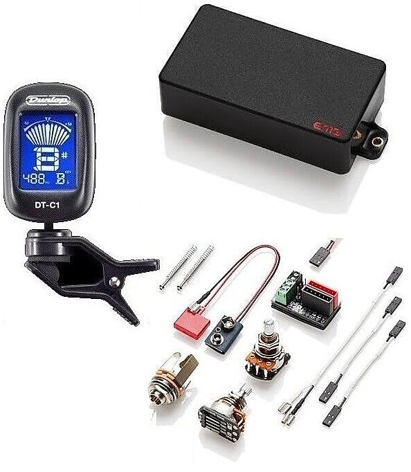 EMG GTV Glenn Tipton Vengeance Black Active Bridge Or Neck | Reverb