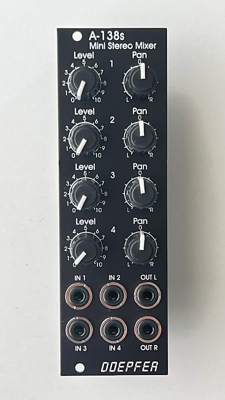 Doepfer A-138s Mini Stereo Mixer | Reverb