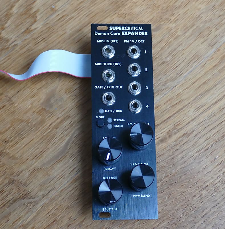 Supercritical Synthesizers Demon Core Expander 2022 - Black | Reverb