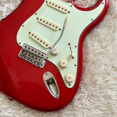 Candy Apple Red Stratocaster Loaded Electric Guitar Body w/ | Reverb