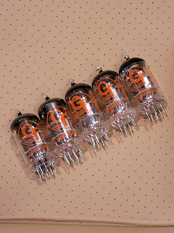(5) GT Grove Tubes Premium 12AX7 Pre-amp Tubes GT-ECC83-S | Reverb